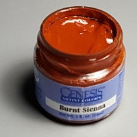 Genesis Heat-Set Paint - Burnt Sienna - 1oz – Genesis Artist Supplies