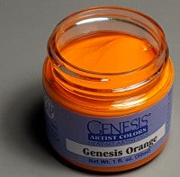 Genesis Heat-Set Paint - Genesis Orange - 1oz – Genesis Artist Supplies