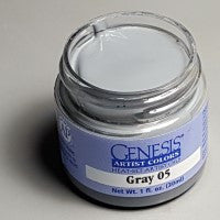 Genesis Heat-Set Paint - Gray 05 - 1oz – Genesis Artist Supplies