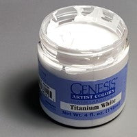 Genesis Heat-Set Paint - Titanium White – Genesis Artist Supplies