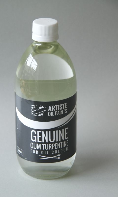 Artiste Mediums - Genuine Gum Turpentine 500ml – Genesis Artist Supplies